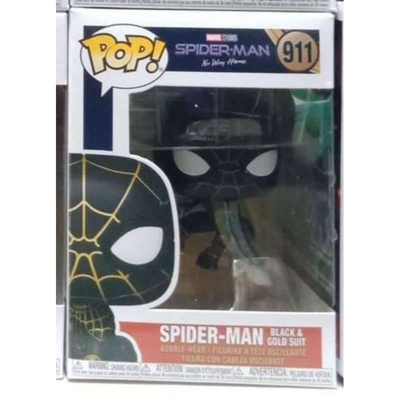 FUNKO POP 正版 911 黑金裝 蜘蛛人 無家日 電影 漫威 系列 | 蝦皮購物