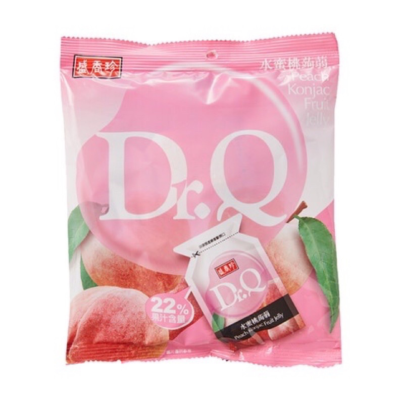 盛香珍-Dr.Q水蜜桃蒟蒻190g 、荔枝蒟蒻190g | 蝦皮購物