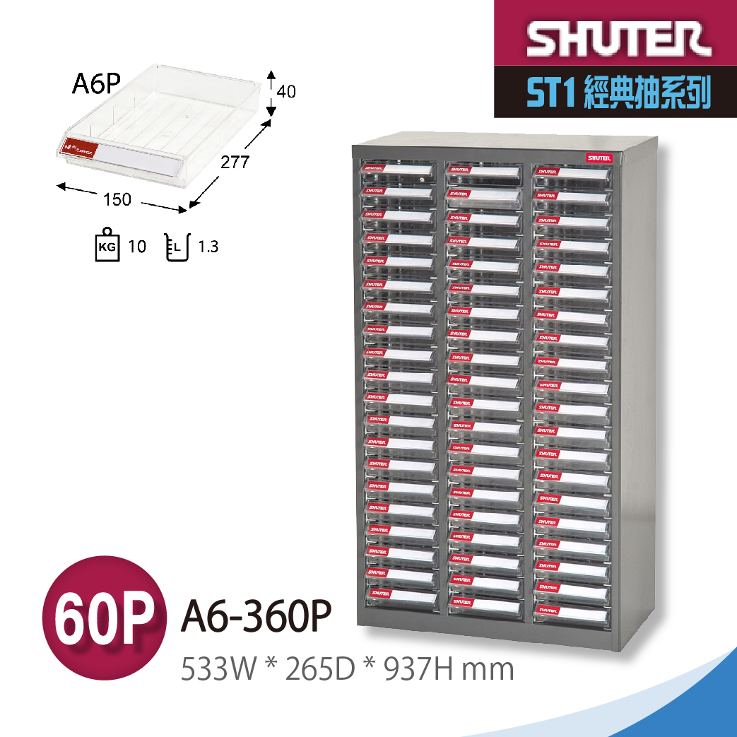 樹德【A6V大容量零件櫃】專業分類櫃 ABS 耐油耐衝擊 透明PS抽屜 置物櫃 分類收納 五金材料櫃 螺絲櫃 物料櫃 | 蝦皮購物