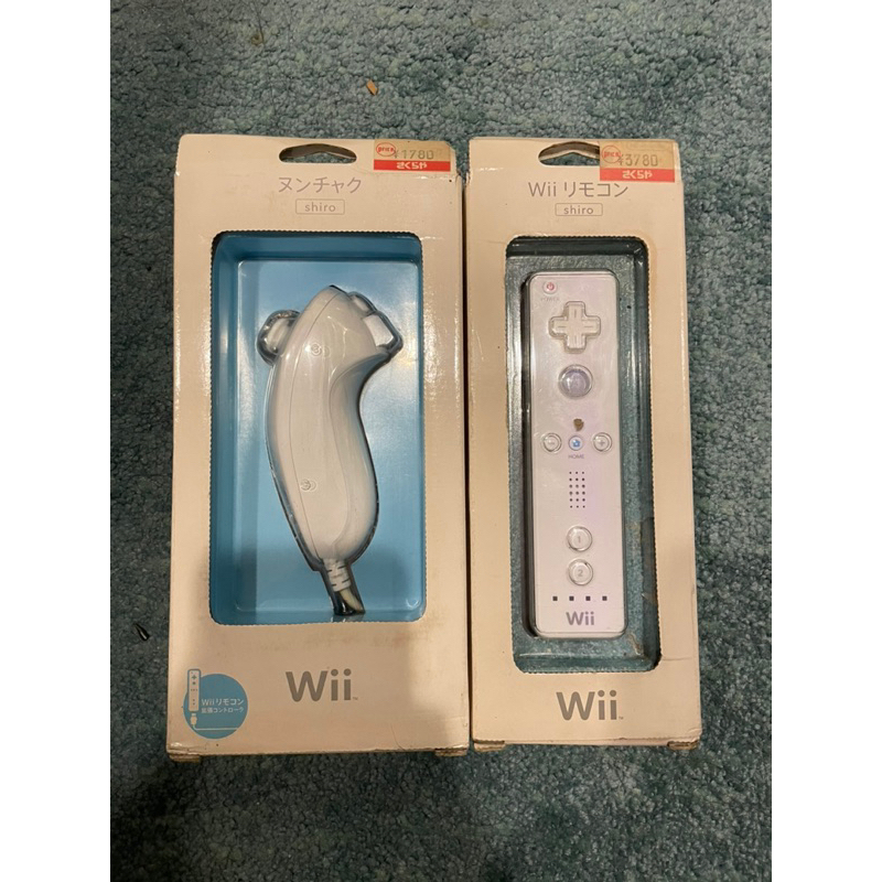 原廠 Nintendo 任天堂 Wii 手把一組 | 蝦皮購物