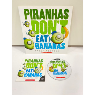 Piranhas Don’t Eat Bananas (with Audio CD) 外文童書/幽默/有聲書 | 蝦皮購物