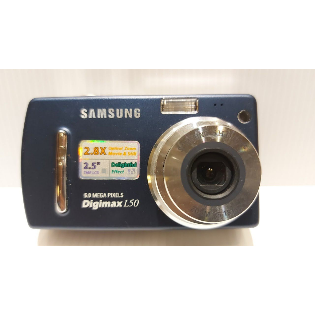 外觀新 但螢幕老化 有貼膜 三星 L50 SAMSUNG Digimax L50 數位相機 Samsung L50 39 | 蝦皮購物