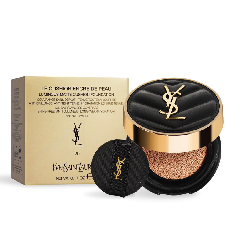 YSL 恆久完美霧光氣墊粉餅迷你版(5g) #20 SPF 50+/PA+++ | 蝦皮購物