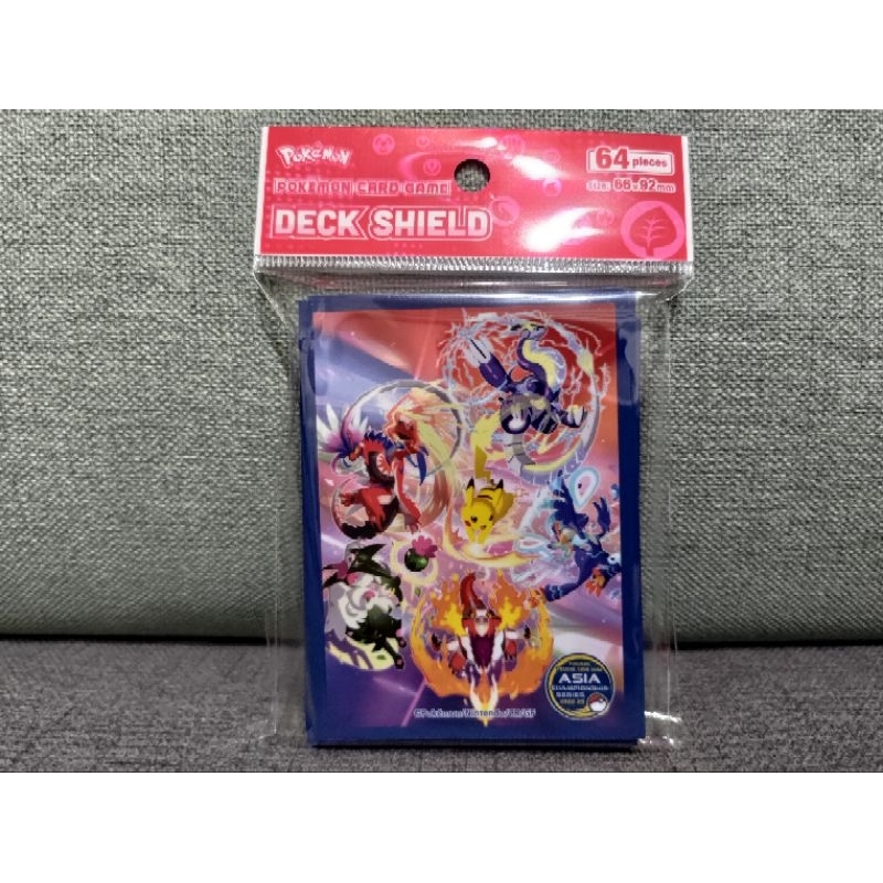 【PTCG】 寶可夢台灣冠軍賽限定卡套 2023WCS 高雄RL 皮卡丘噴火龍烈空座 朱紫新葉喵呆火鱷潤水鴨 VOFAN | 蝦皮購物