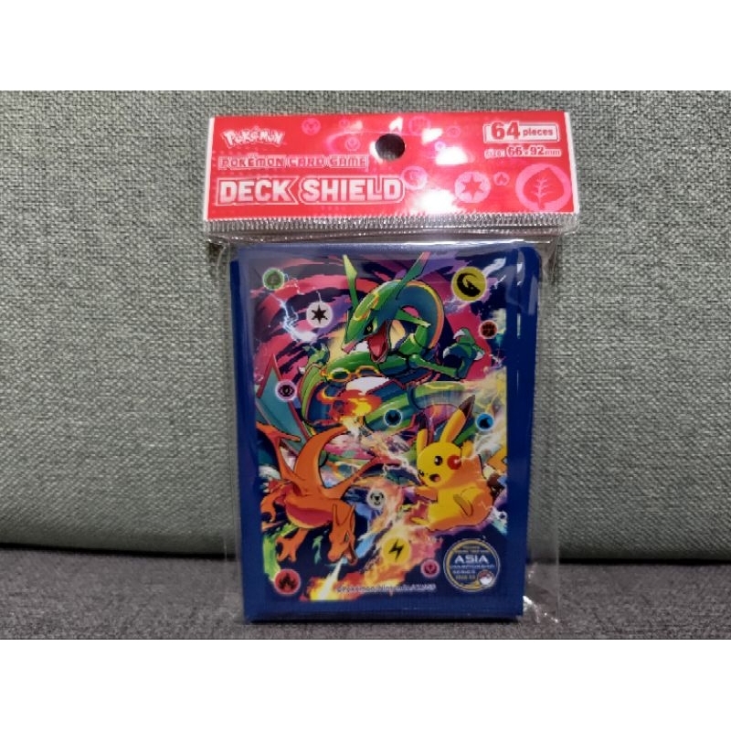 【PTCG】 寶可夢台灣冠軍賽限定卡套 2023WCS 高雄RL 皮卡丘噴火龍烈空座 朱紫新葉喵呆火鱷潤水鴨 VOFAN | 蝦皮購物