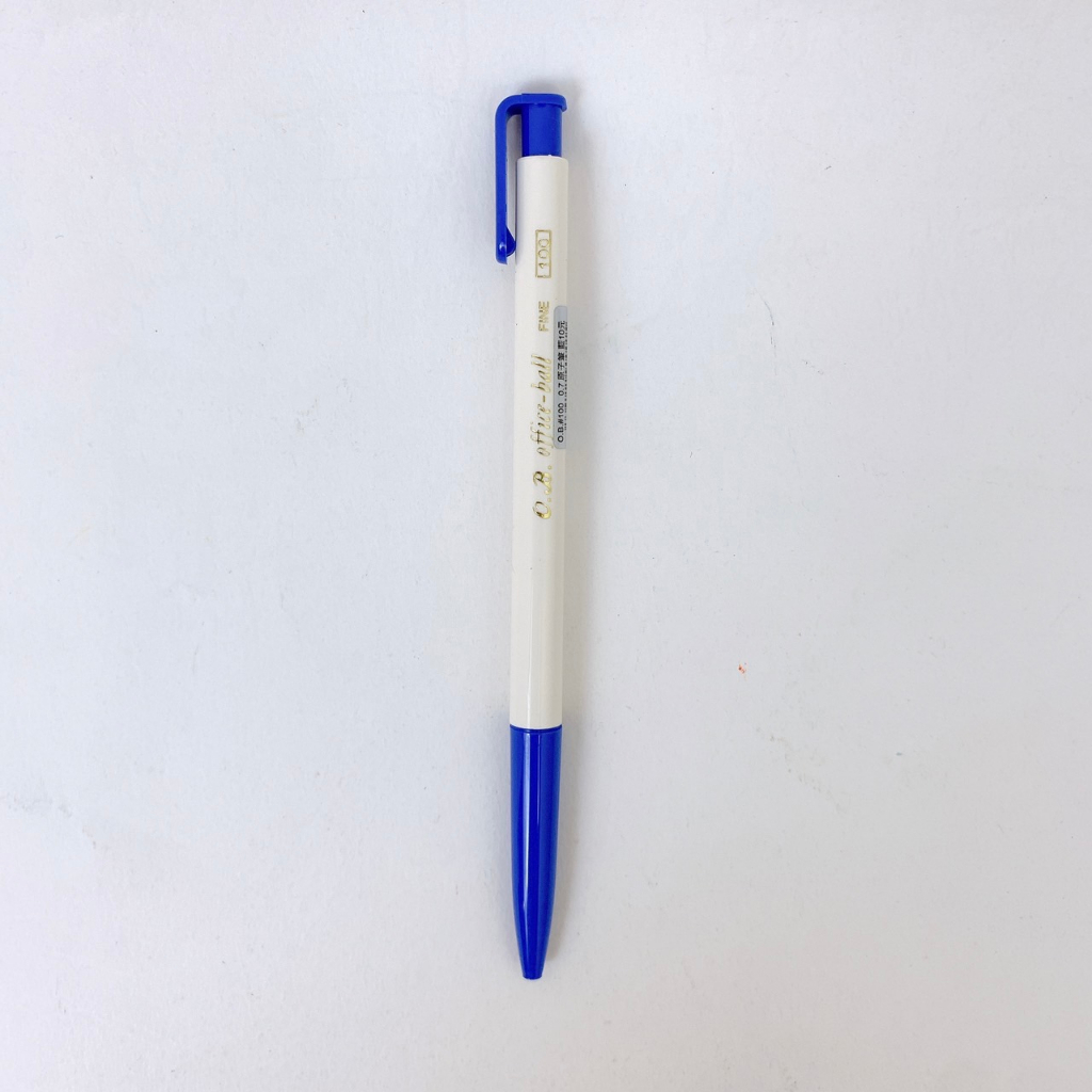自動原子筆 OB 100 0.7mm 好書寫 辦公用 學生用 事務用 輕油性 耐摔 不易斷水 好寫筆 辦公筆【品華選物】 | 蝦皮購物