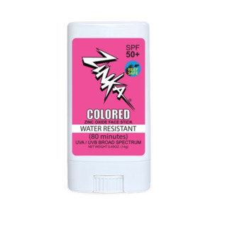 ZINKA 反光膏 SPF 50+ Pink Colored Facestick 粉色 臉部反光條 免沾手 玩水專用 | 蝦皮購物
