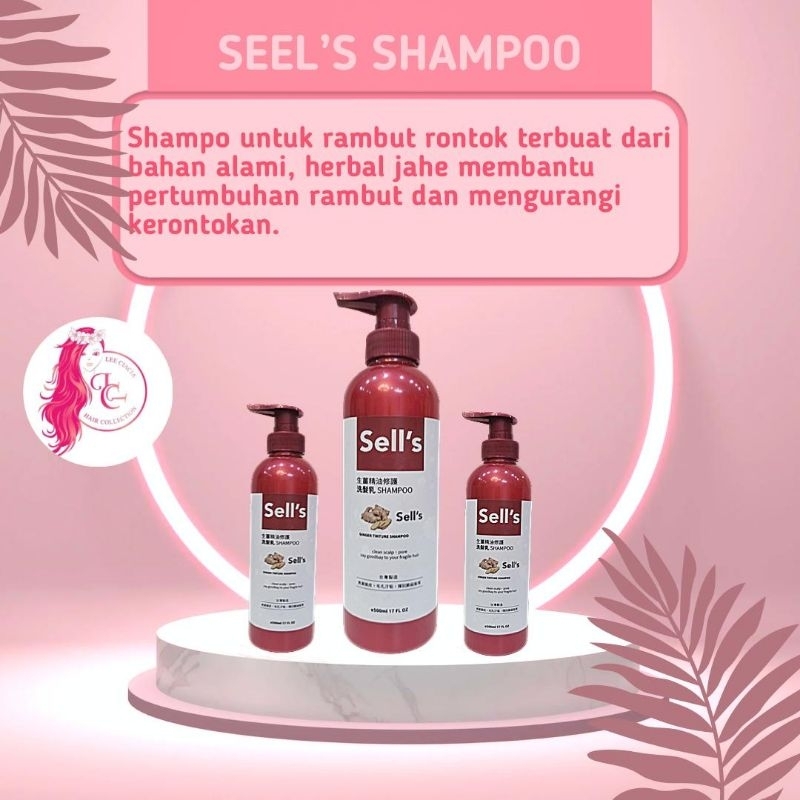 Shampo untuk rambut rontok (Sell's) | 蝦皮購物