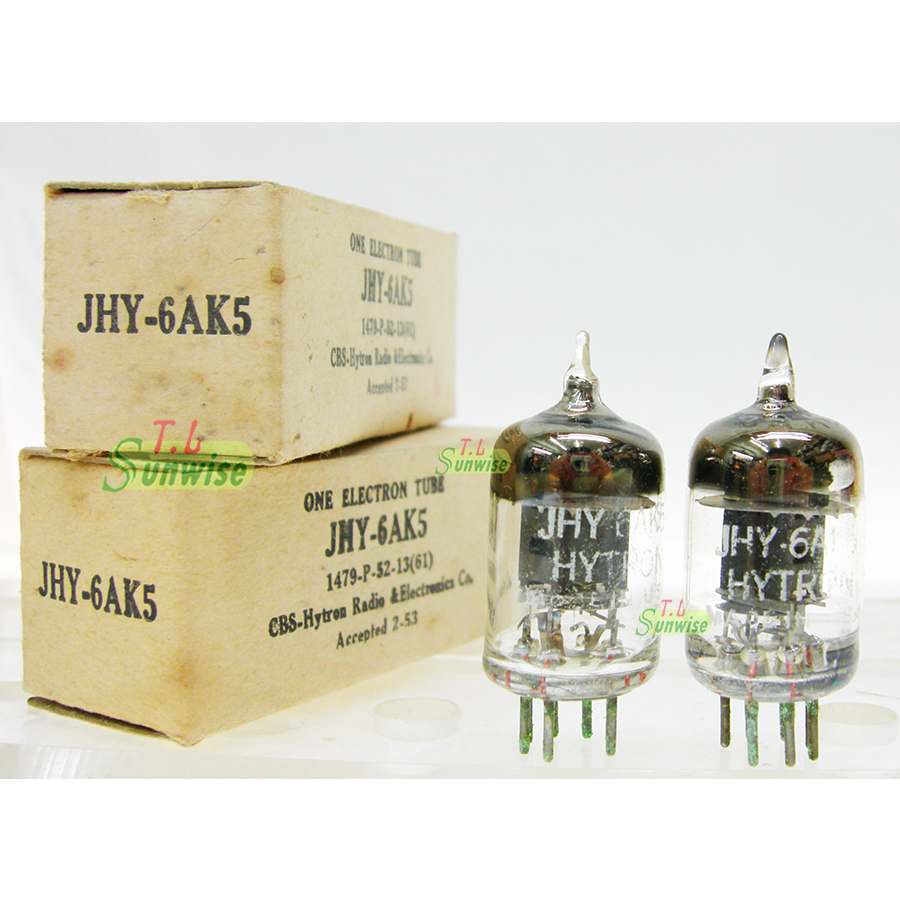 中國 6J1 升級管︽NO:5050 美國 HYTRON JHY-6AK5 (NIB真空管( 5654 ; CV4010 | 蝦皮購物