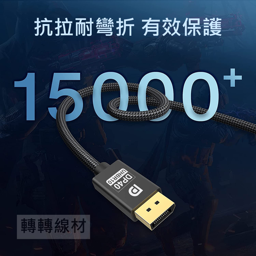 DisplayPort 2.1版 DP40 DP80 公對公視訊線//DP2.1線 UHBR10 UHBR20 8k | 蝦皮購物