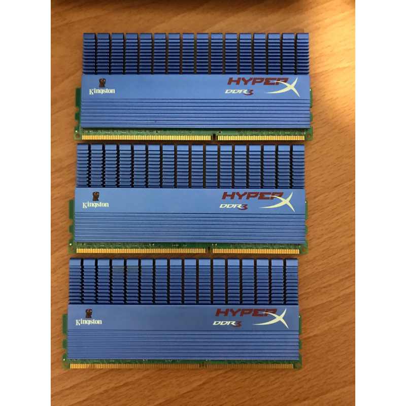 金士頓 HyperX DDR3-2000 6GB（2GB x 3）[具XMP參數] | 蝦皮購物