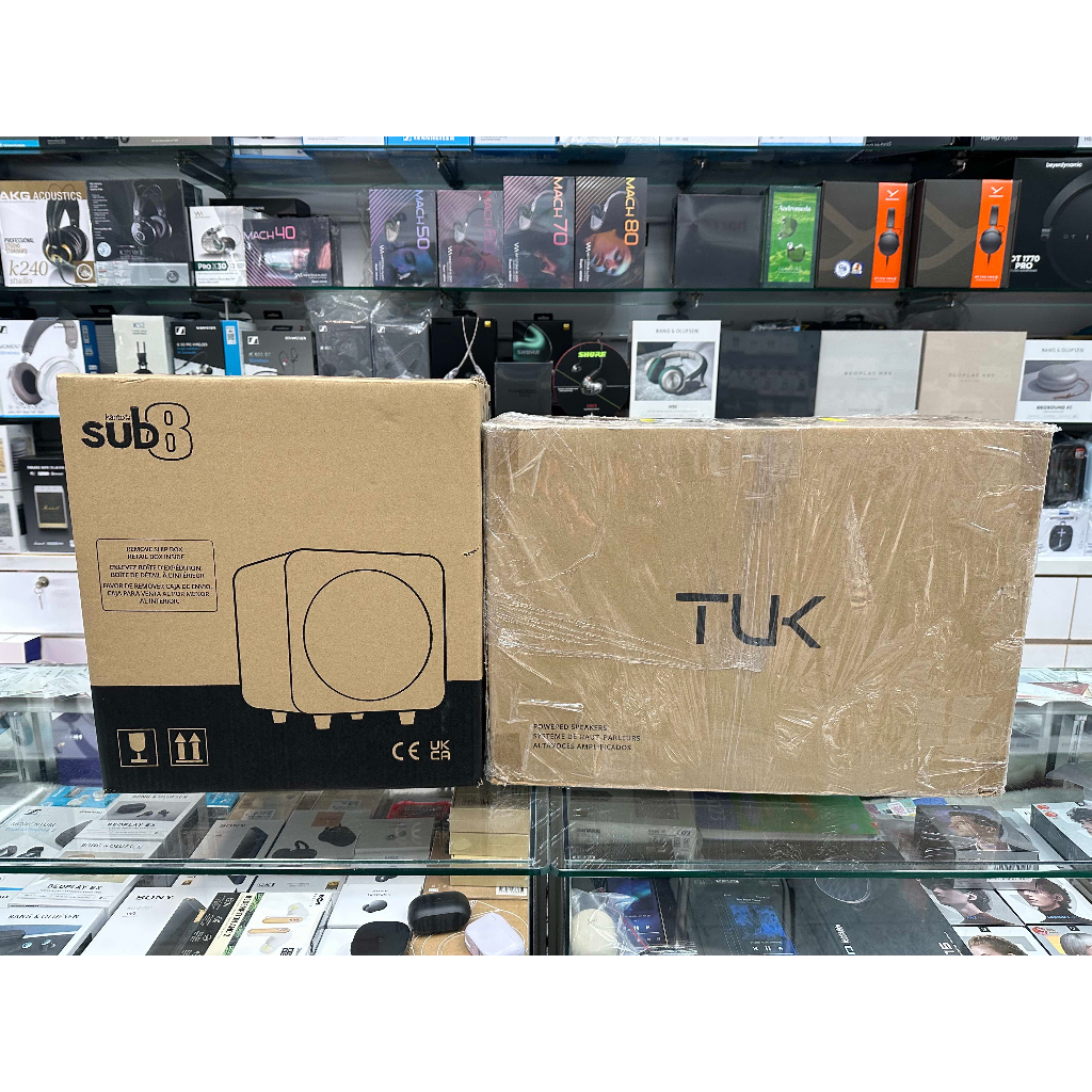 禾豐音響 套組送真無線耳機 Kanto TUK 氣動式高音藍牙喇叭＋SUB8 重低音喇叭 | 蝦皮購物