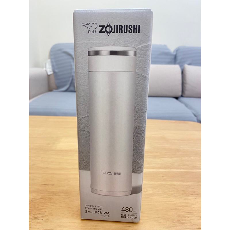 [ZOJIRUSHI 日本象印]不鏽鋼可分解杯蓋真空保溫杯480ml(SM-JF48)-現貨 | 蝦皮購物