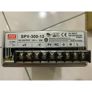 [全新]MW明緯 SPV-300-12 可調單組12V輸出電源供應器(300W) | 蝦皮購物