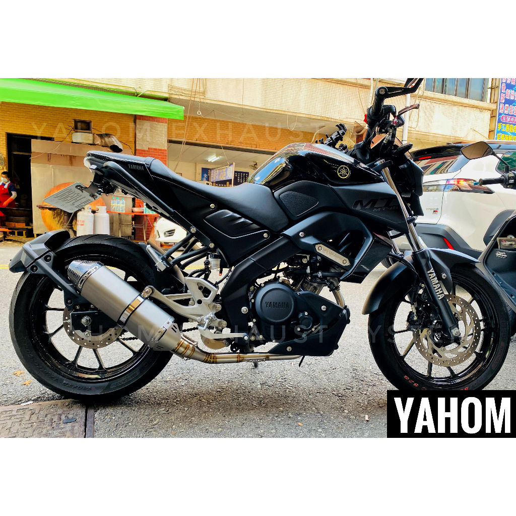 非認證管 R15V4 R15V3/MT15 R15V4 TFT可安裝 雙含氧孔 排氣管 吉村外型 聲音低沉不炸街 R15 | 蝦皮購物