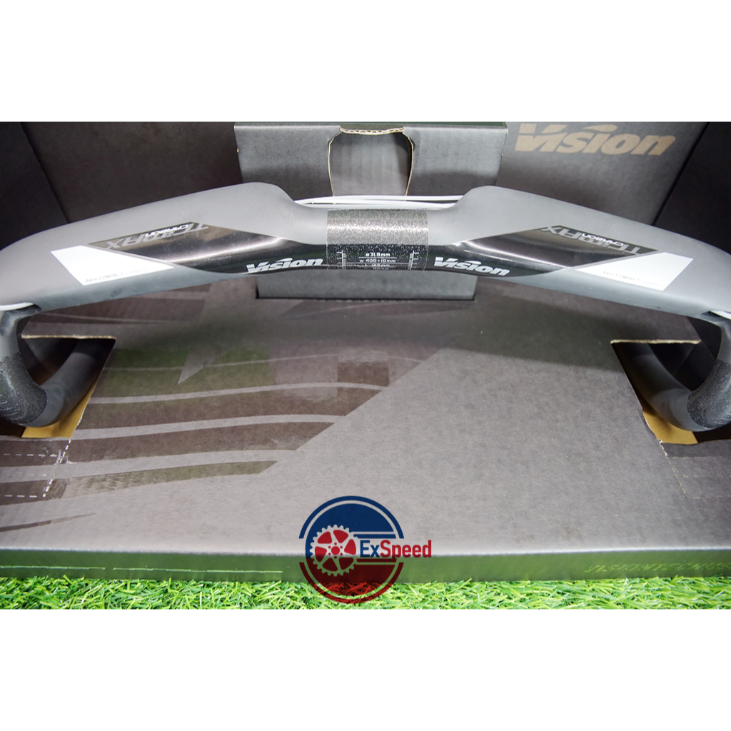 【速度極限】Vision Trimax Carbon Aero 碳纖 空力把手 公路車 單車 自行車 武嶺 三鐵 | 蝦皮購物