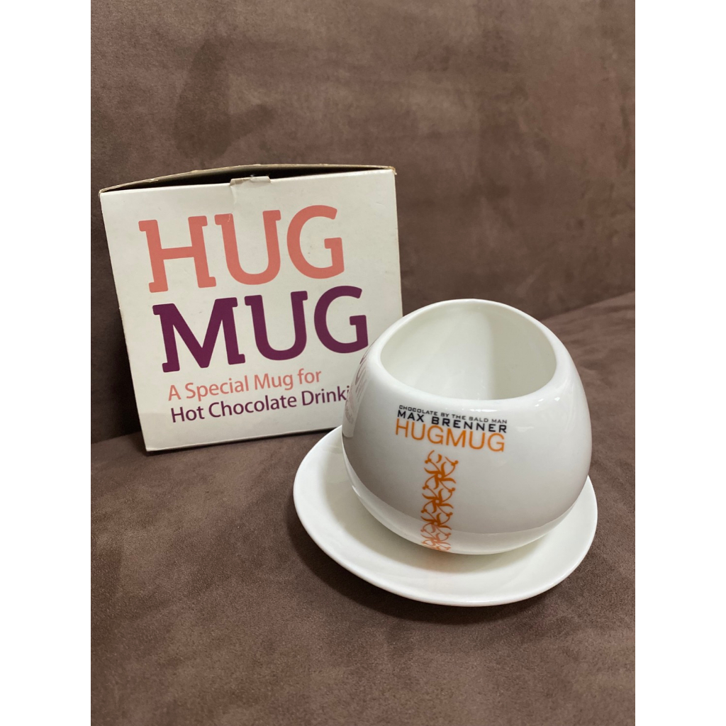 新年禮物HUG MUG / MAX BRENNER / 熱巧克力擁抱杯 /全新 | 蝦皮購物