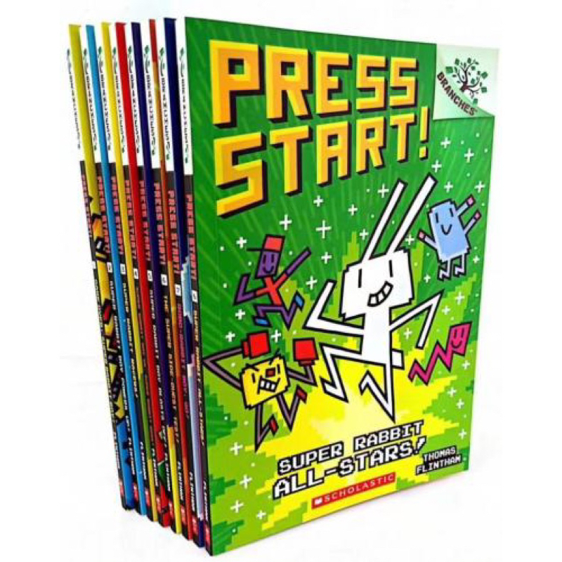 二手 方塊兔 Press Start 1-10集 小達人點讀版 贈音檔 | 蝦皮購物