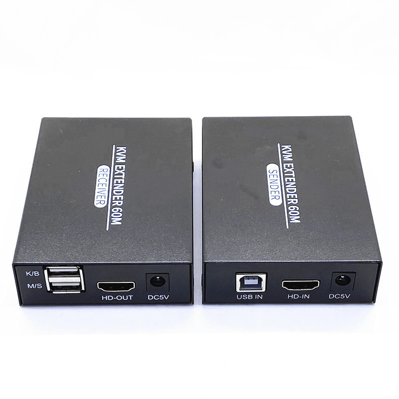 RJ-45 HDMI 60M KVM EXTENDER With 高清60米 USB HDMI延長器 | 蝦皮購物
