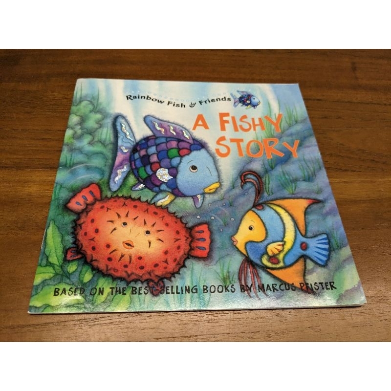 英文繪本(正版) A fishy story- ( Rainbow Fish & Friends) | 蝦皮購物