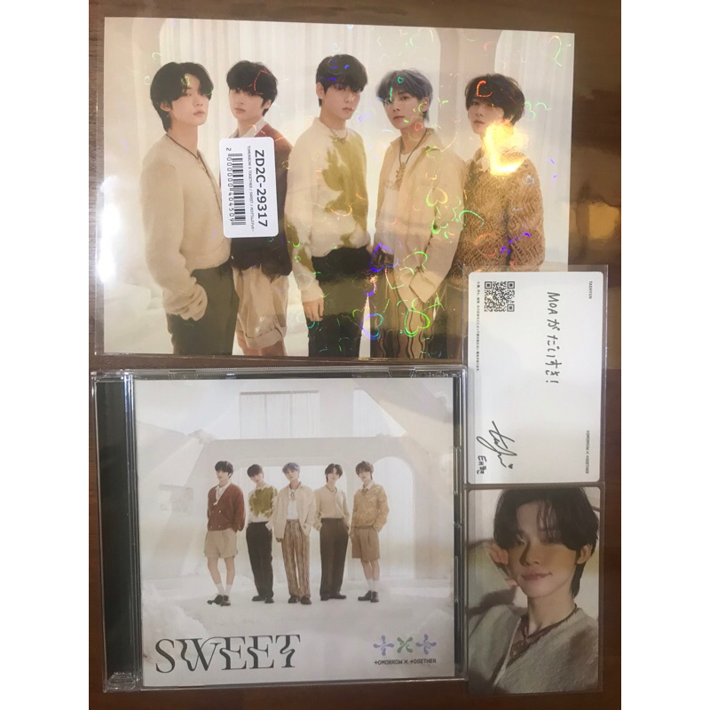 TXT 日專 SWEET 環球限定盤 wvs jp 限定盤 通常盤 7net 限定盤 | 蝦皮購物