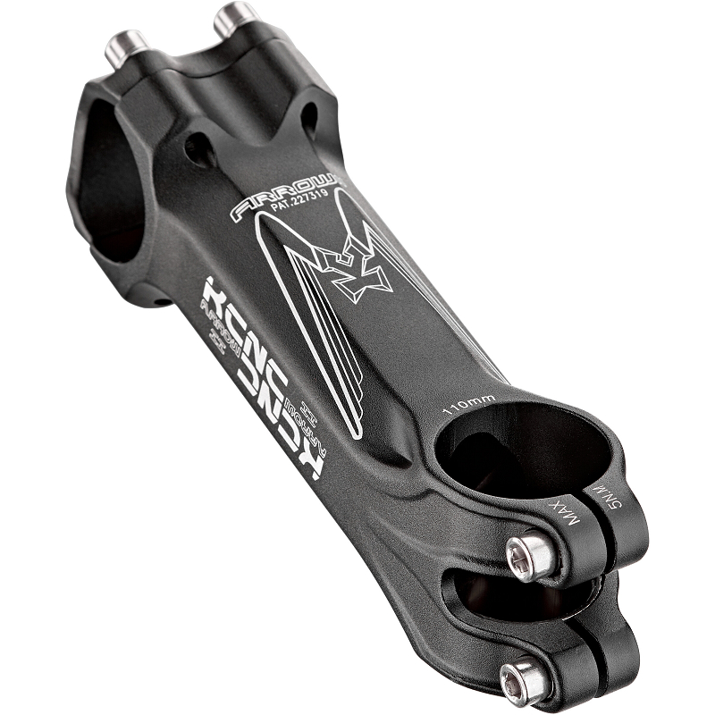 KCNC Arrow II 龍頭 31.8mm 70-150mm 鋁合金+不銹鋼螺絲 17度傾斜 黑色 | 蝦皮購物