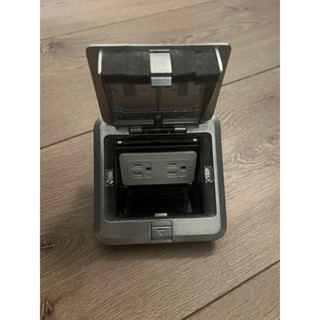 國際牌/鋁合金地板插座/地面插座/接地雙插座/DUFN 2200T-1/咖啡廳 | 蝦皮購物