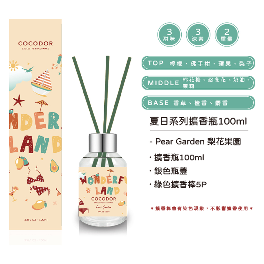 【cocodor】夏日系列擴香瓶100ml | 蝦皮購物