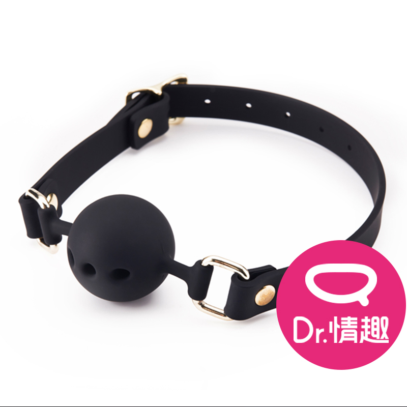 Roomfun 黑色魅惑帶孔口球 感官剝奪 BDSM調教道具 原廠公司貨 Dr.情趣 台灣現貨 情趣綑綁束縛 情趣玩具 | 蝦皮購物