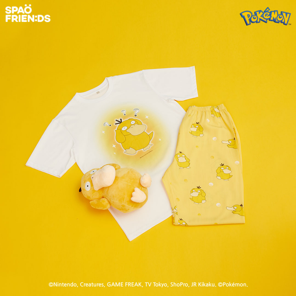 【zz韓國代購🇰🇷】 🔥新增新款🔥 SPAO x 寶可夢 睡衣 睡褲 套裝 拖鞋 神奇寶貝 皮卡丘 兒童睡衣 | 蝦皮購物