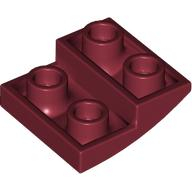 6223906 LEGO 樂高 32803 暗紅 反向弧面磚 Slope Curved 2x2 Inverted | 蝦皮購物