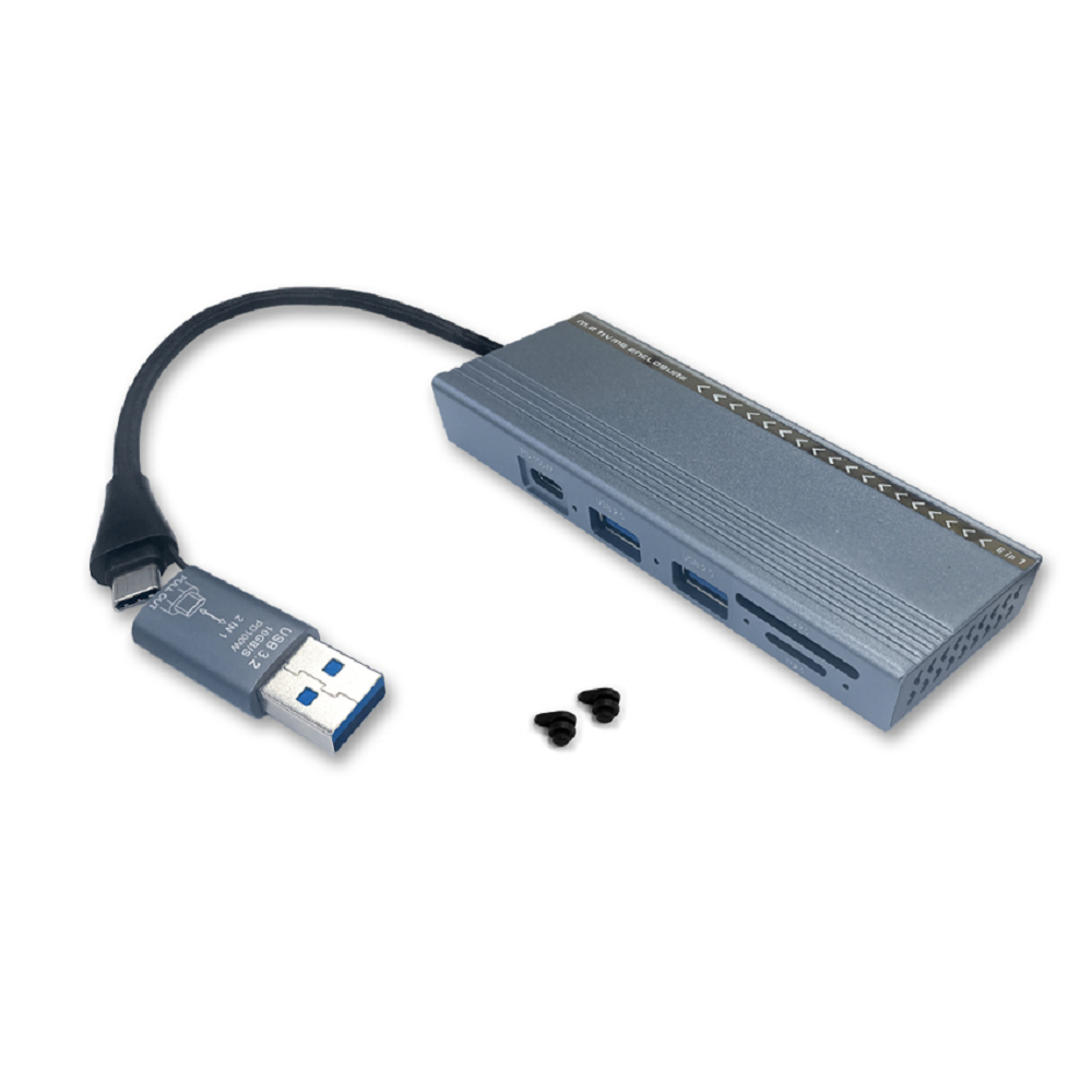 七彩閃爍 USB 10G速度 M.2 NVME NGFF 雙協議 TF SD 卡 SSD 台灣晶片 硬碟 外接 盒 獨 | 蝦皮購物
