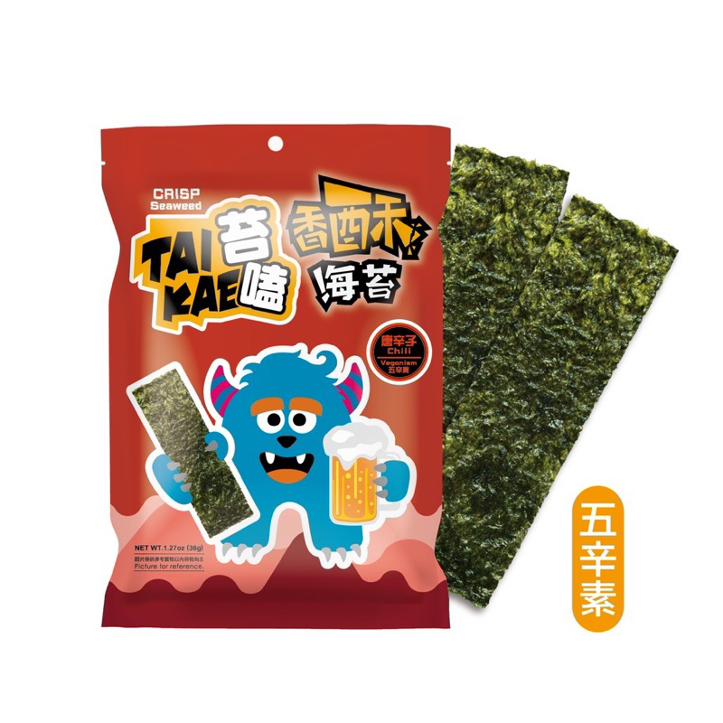 【TAI KAE 苔嗑】香酥海苔 脆海苔 (36g/27g包) 多種口味 韓國 海苔 | 蝦皮購物