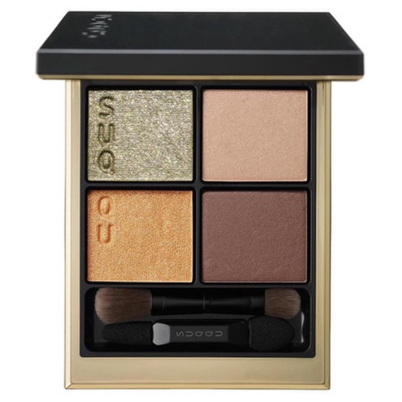 SUQQU 2023秋季 晶采盈緻眼彩盤（色號：128煌砂 限定色）現貨 | 蝦皮購物