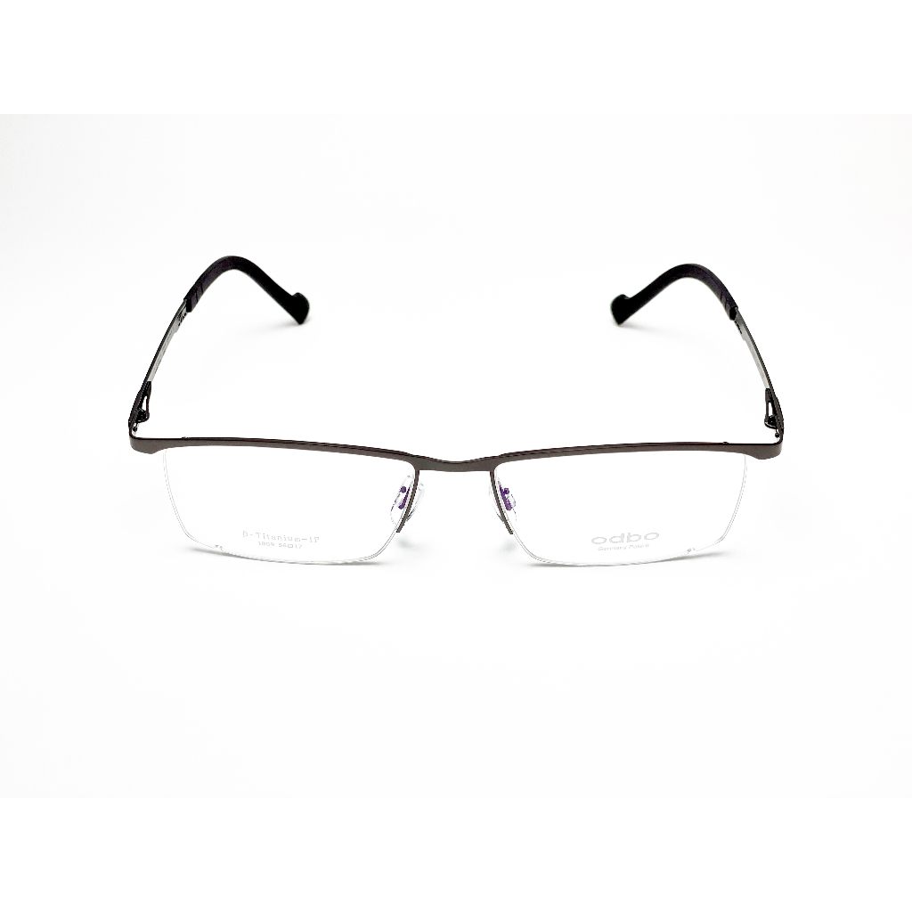 【全新特價】odbo 鈦金屬光學眼鏡鏡框 1809 C2GD 亮槍色 輕量化無螺絲設計 | 蝦皮購物