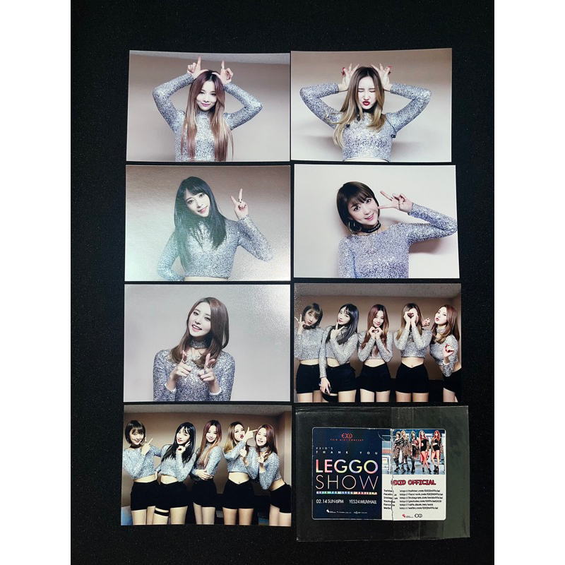 EXID 2016 Leggo show韓國演唱會限定官方照片組 整組不拆 稀有 絕版 率智 LE Hani 慧潾 正花 | 蝦皮購物