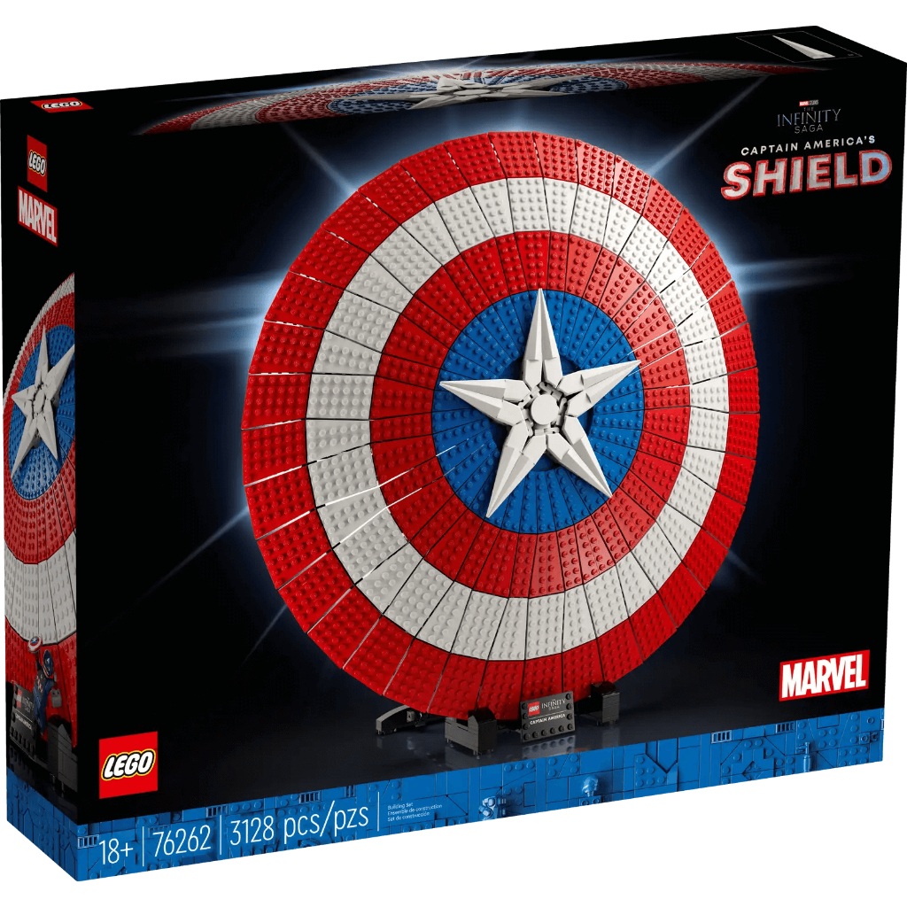 『現貨』LEGO 76262 SH-Captain America's Shield 盒組 【蛋樂寶】 | 蝦皮購物