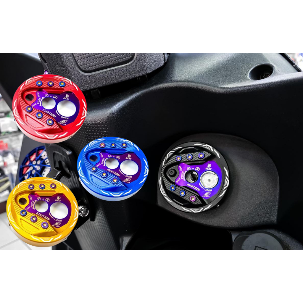 《機車董事長》EPIC 鋁合金鎖頭蓋 三陽 SYM 鎖頭蓋 JETS DRG 曼巴 Z1 | 蝦皮購物