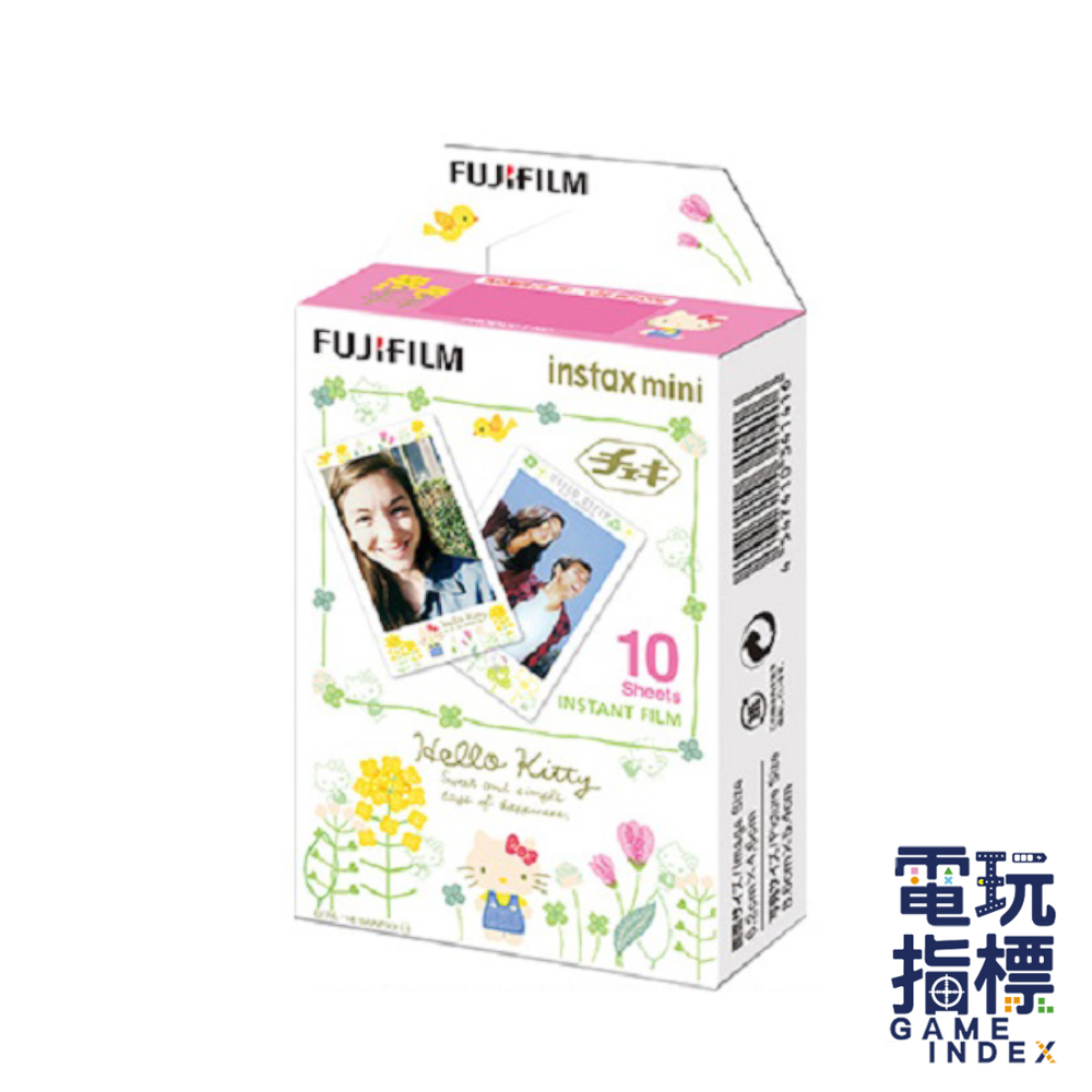 【電玩指標】十倍蝦幣 富士 Fujifilm 拍立得 底片 Instax Mini Hello Kitty 3 手繪版 蝦皮購物
