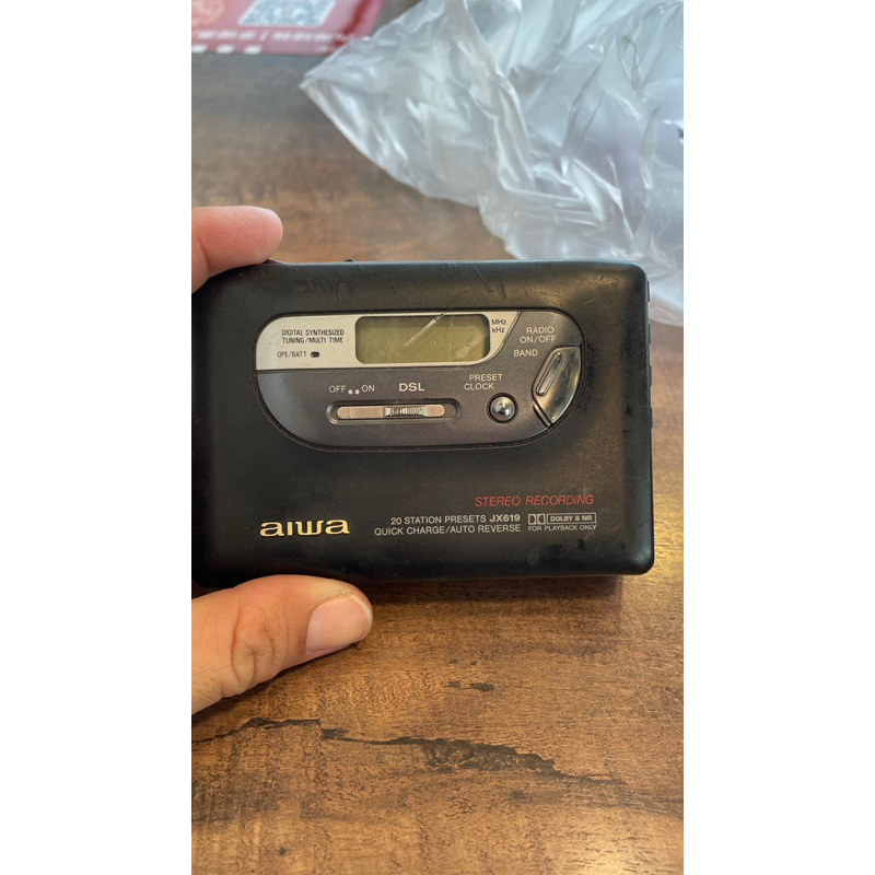 aiwa jx619老卡帶錄音機功能不確定當零件維修機器 | 蝦皮購物