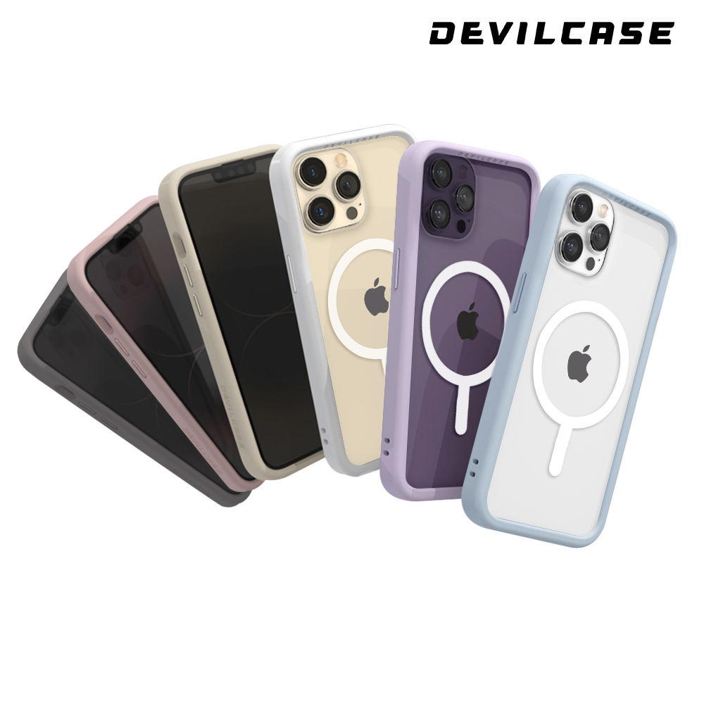 DEVILCASE iPhone 14 Pro 6.1吋 惡魔防摔殼 3磁吸版 ( 透明 手機殼 三代磁吸版 ) | 蝦皮購物
