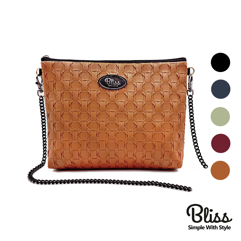 泰國 Bliss BKK包 交叉編織紋 5色可選 可肩背 可手拿 泰國必敗 | 蝦皮購物