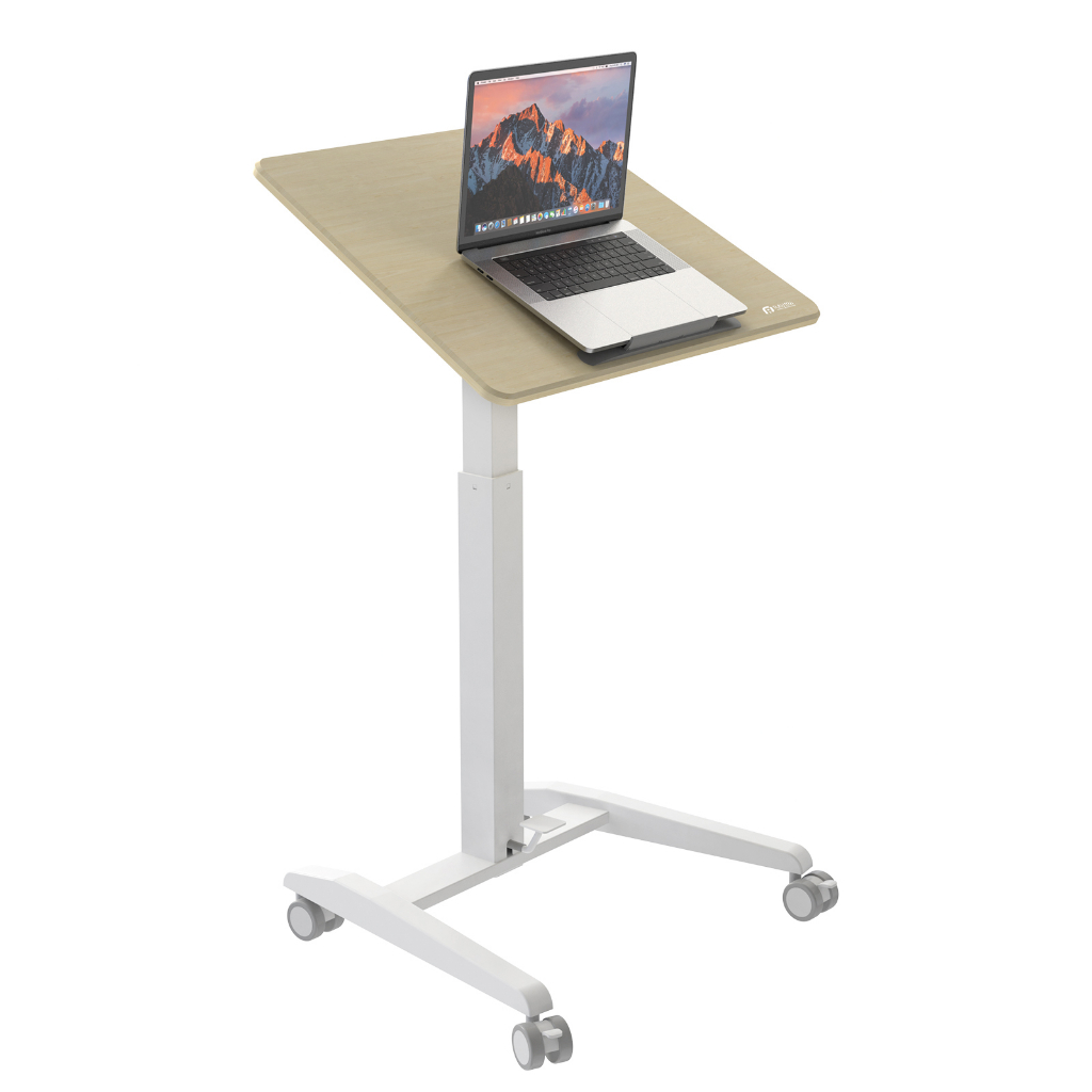 【瑞米 Raymii】 VN-26 移動式 可傾斜 氣壓升降桌 站立辦公電腦桌 筆電桌 辦公桌 站立桌 工作桌 氣壓桌 | 蝦皮購物