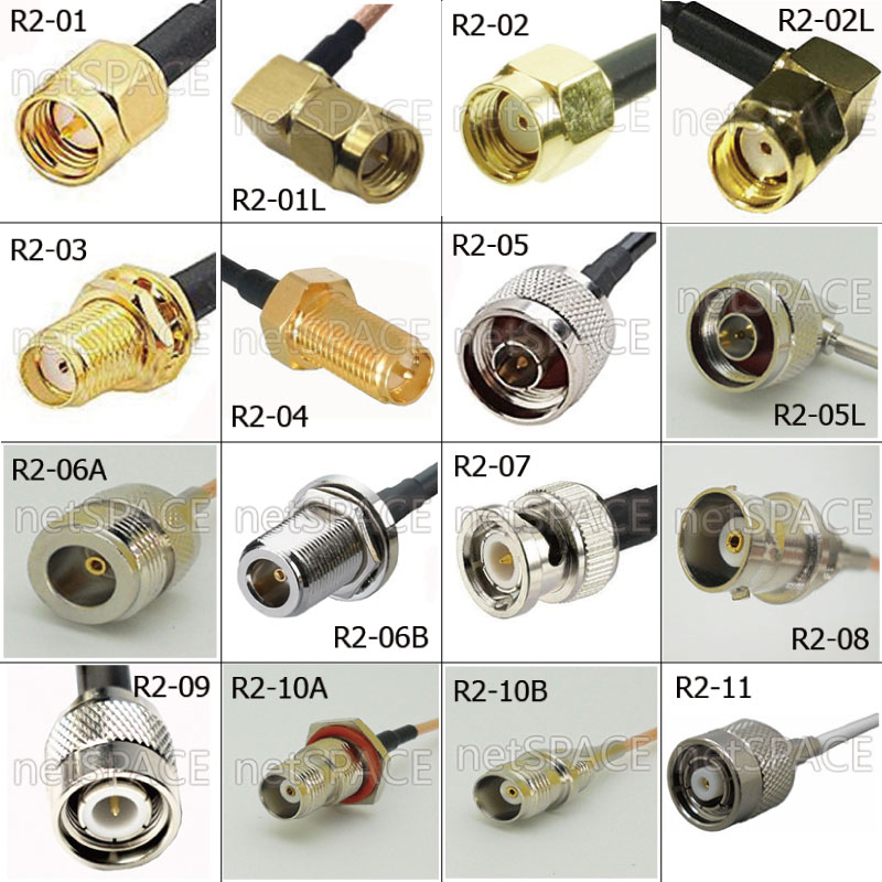 RG 316連接線SMA/N-Type/BNC/TNC/CRC 9/TS 9/MCX/MMCX/UHF/M接頭 | 蝦皮購物