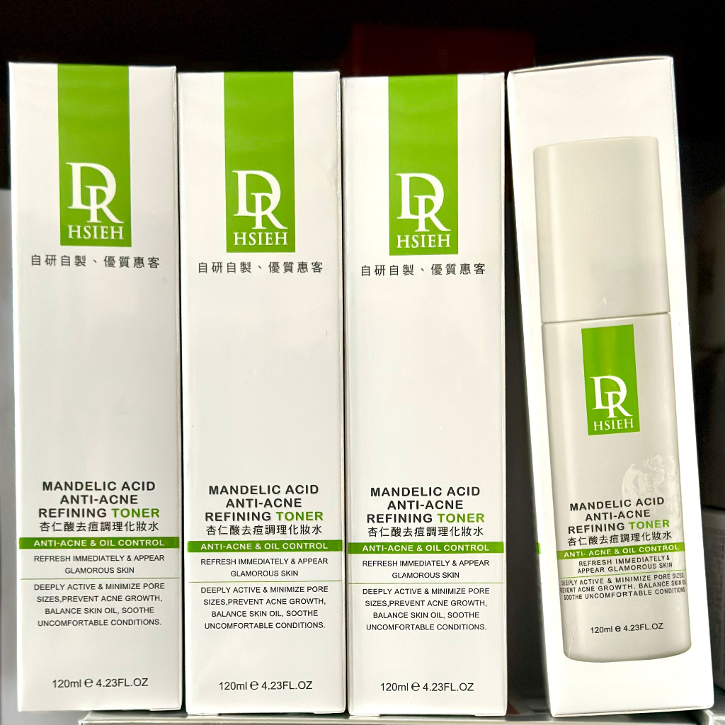 《蝦皮代開發票》⭐️ 公司貨⭐️ Dr.Hsieh達特醫杏仁酸去痘調理化妝水120ml | 蝦皮購物
