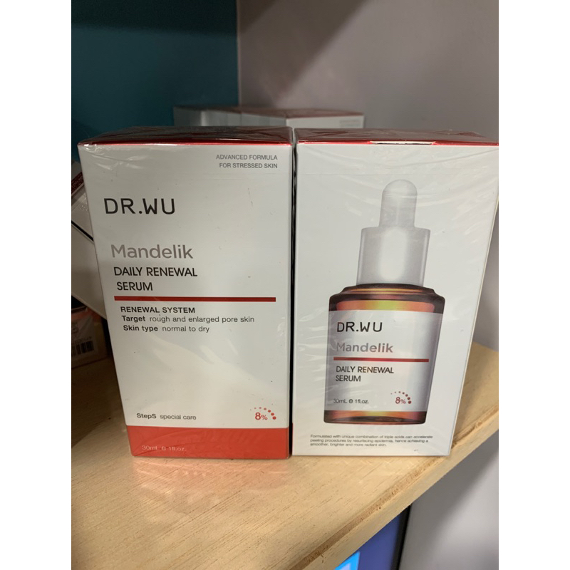 dr wu 8%杏仁酸溫和煥膚精華30Ml | 蝦皮購物