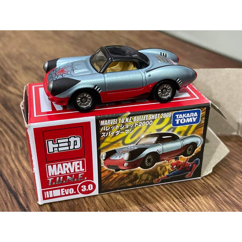 TOMICA 多美 MARVEL 漫威 蜘蛛人 SPIDER MAN BULLET SHOT 2000 | 蝦皮購物