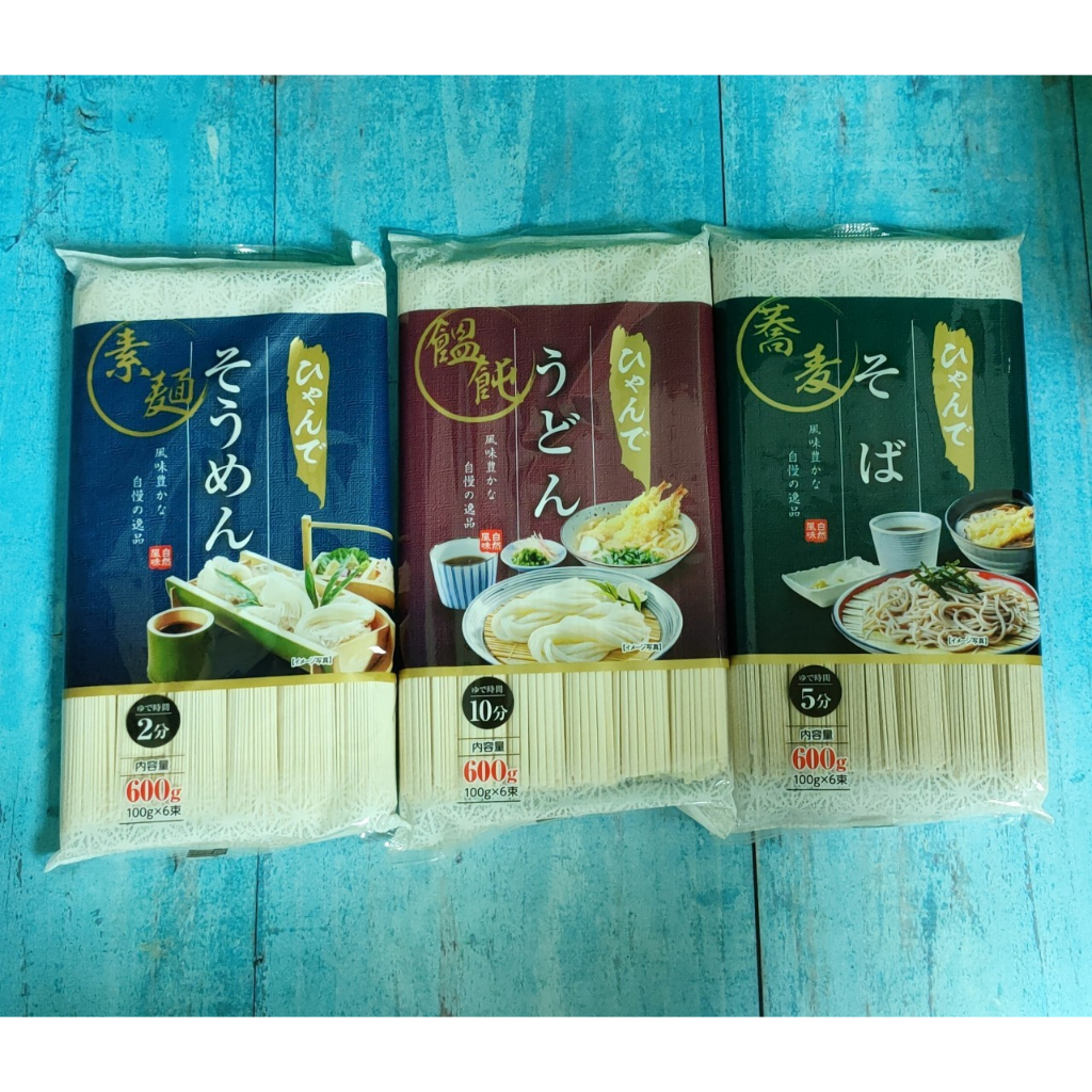 松代 蕎麥麵 烏冬麵 素麵600g(100g*6束) | 蝦皮購物