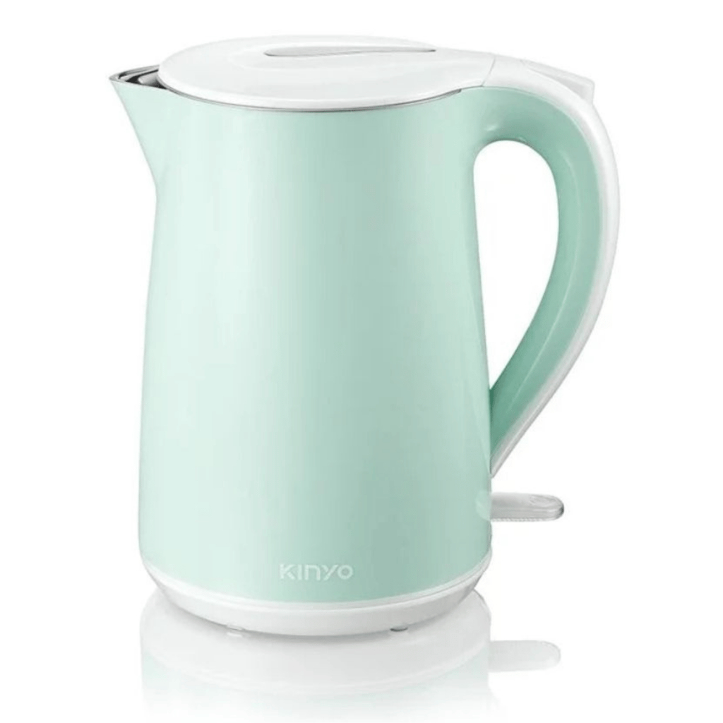 【原廠現貨免運】KINYO 1.8L雙層亮面快煮壺 KIHP-1166｜電煮壺 防燙壺身 沸騰斷電 1000W高功率 | 蝦皮購物