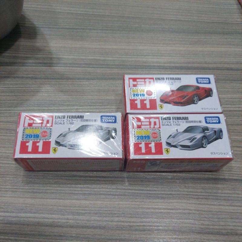 Tomica No.11 ENZO FERRARI 初回限定 單一價 | 蝦皮購物